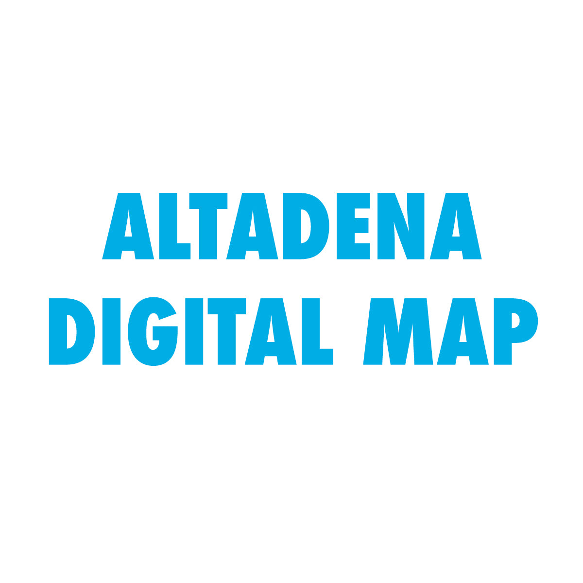 Altadena Digital Map – Merch Motel